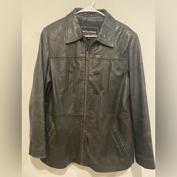 Wilson | Jackets & Coats | Wilsons Black Leather Jacket | Poshmark